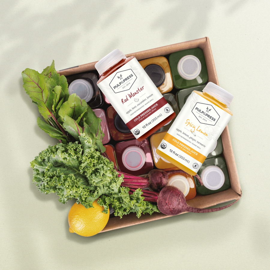 Juice Cleanses - Organic, Cold-Pressed Juice Detox | Pulp & Press ...