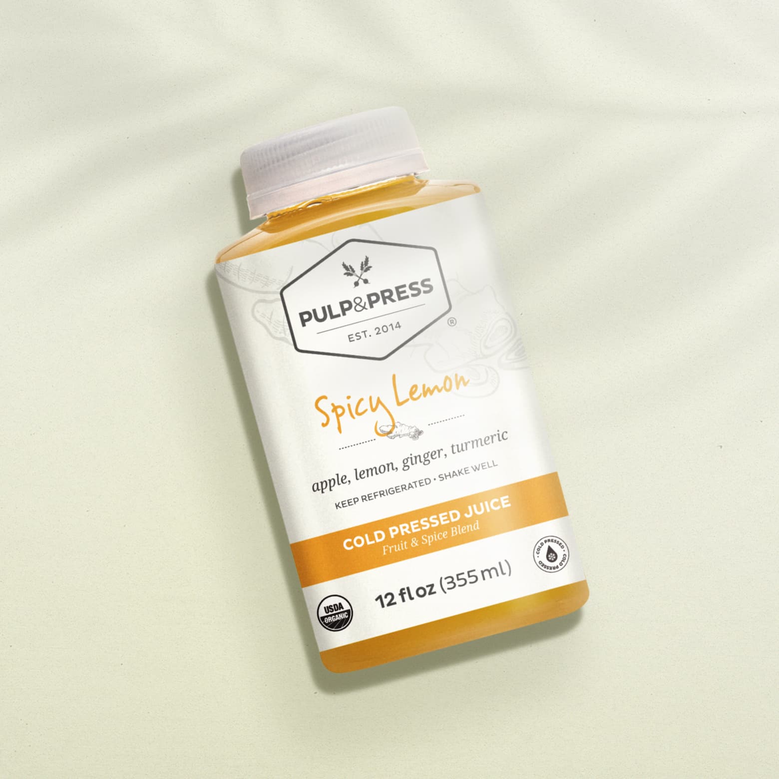 Spicy Lemon Juice - Ginger, Turmeric, Apple & Lemon – Pulp & Press USA Inc.