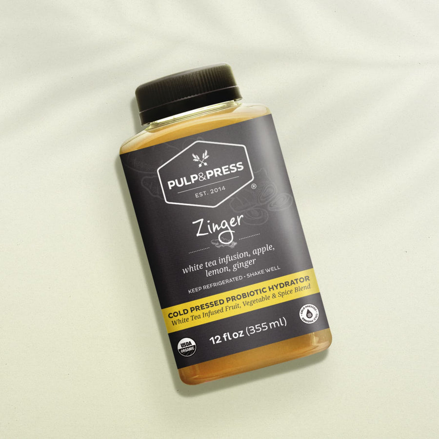 Apple, Lemon, Ginger & White Tea Probiotic | Pulp & Press – Pulp ...