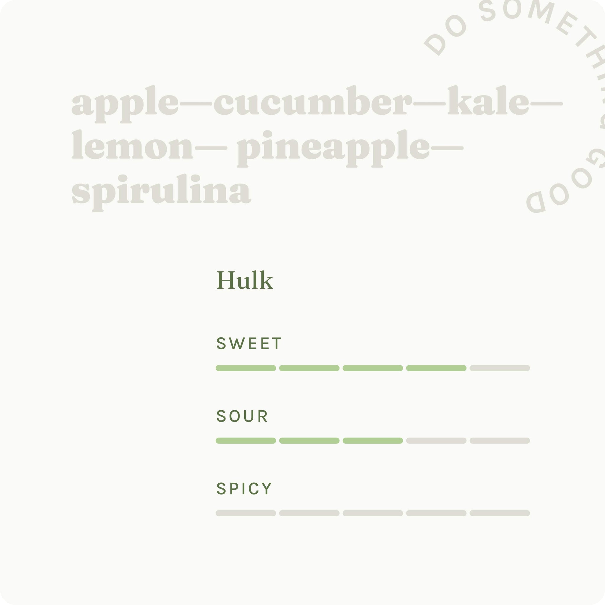 Hulk - Juice with Apple, Cucumber, Pineapple, Lemon & Kale – Pulp ...